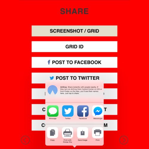 CONCENTRATION GRID - mental focus grids
